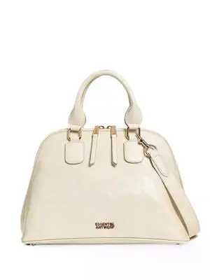 Essentiel Antwerp Karla Patent-effect Handbag - Neutrals