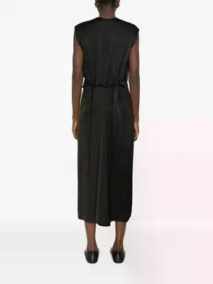 LITKOVSKA Sleeveless Midi Dress With Crossover Panel