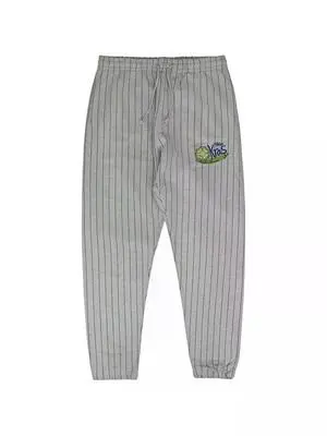 DENIM TEARS Harlem Okras Pinstripe Track Pants - Grey