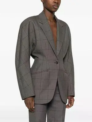 MUGLER Houndstooth Blazer