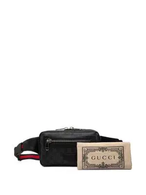 Gucci 2000-2015 Gg Supreme Web Night Courrier Belt Bag