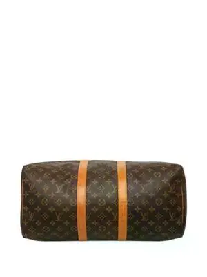 LOUIS VUITTON Monogram Keepall 45 Travel Bag