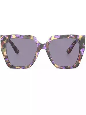 Dolce & Gabbana Oversize-frame Sunglasses - Blue
