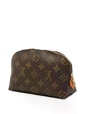 LOUIS VUITTON Monogram Canvas Cosmetic Pouch Pm
