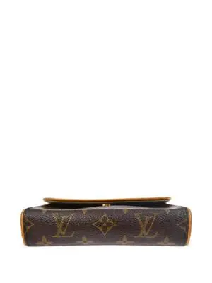 LOUIS VUITTON 2001 Monogram Bum Bag - Brown