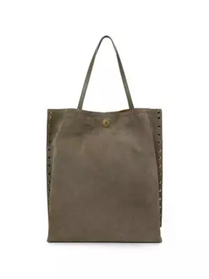 ZANELLATO M A' Spasso® Studded Leather Tote Bag - Green