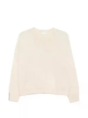 Peserico Bead-embellished Drop-shoulder Knit