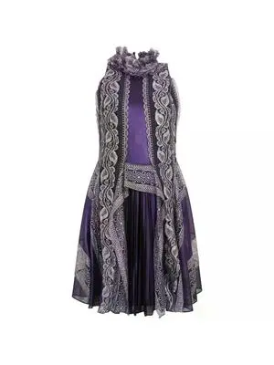 Alberta Ferretti Sleeveless Mini Dress