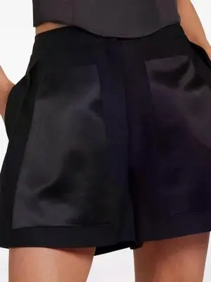 VIOLANTE NESSI Bolle Geometric-panels Shorts