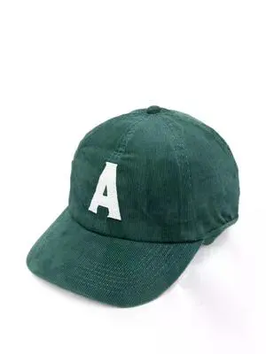 AUTRY Corduroy Logo-patch Baseball Cap