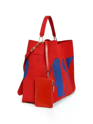 Essentiel Antwerp Karoll Logo-patch Tote Bag
