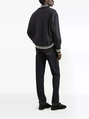 Dolce & Gabbana Cotton Sweatshirt With Embroidery