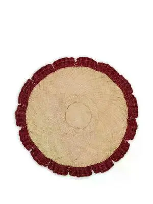 Johanna Ortiz Orpua Ruffled Placemat - Neutrals