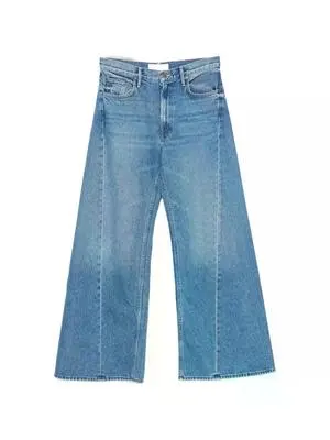 MOTHER Seam-detail Wide-leg Jeans