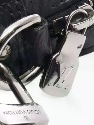 LOUIS VUITTON Monogram Eclipse Trio Messenger Cross Body Bag - Black