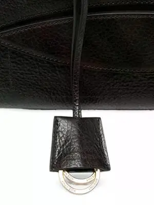 HIDESINS Logo-print Pebbled Tote Bag