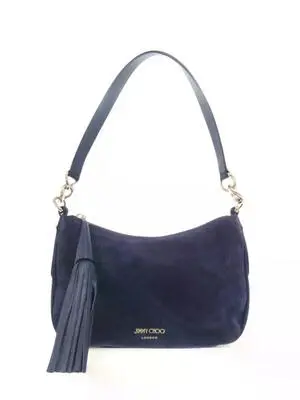 JIMMY CHOO 2015-2026 Suede Athini Shoulder Bag