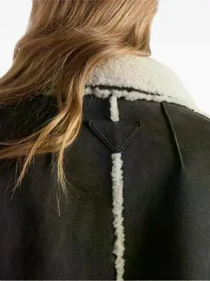 Prada Shearling Caban Jacket