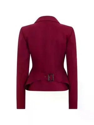 Alberta Ferretti Buckled Detail Blazer