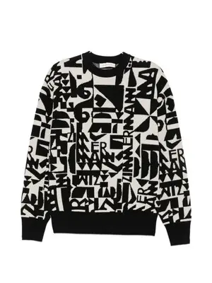 Zimmermann Valaint Wool Sweater - Black