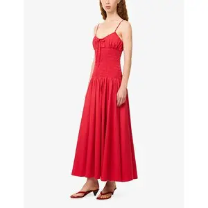 Dissh Paloma Shir Cotton Midi Dress