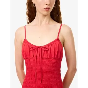 Dissh Paloma Shir Cotton Midi Dress