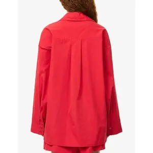 Dissh Ina Step-hem Cotton Shirt