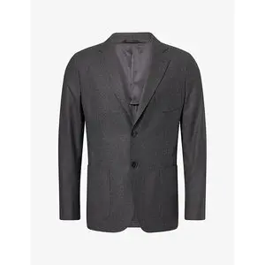 Giorgio Armani Unlined Single-breasted Cashmere Blzzer
