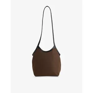 VALESQUE Cami Small Nylon Shoulder Bag - Soft Brown
