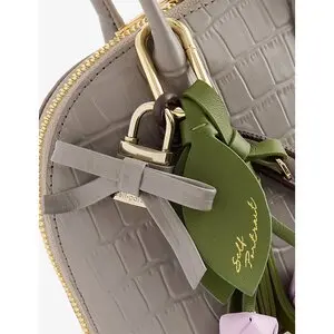SELF-PORTRAIT Mock-croc Leather Handbag