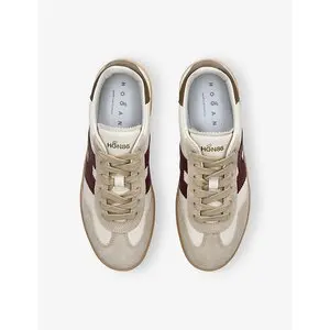 Hogan Leather And Suede Trainers