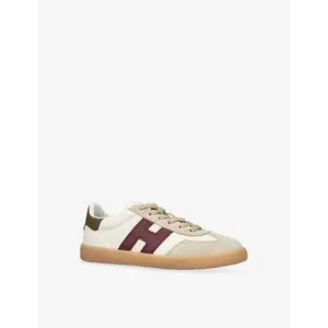 Hogan Leather And Suede Trainers