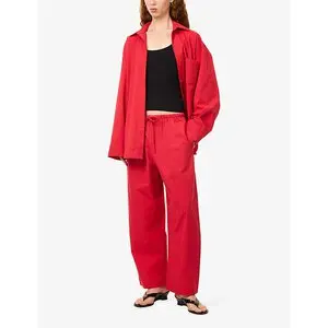 Dissh Ina Relaxed-fit Cotton Trousers