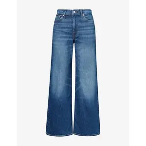 7 For All Mankind Lotta Flared Denim Jeans - Blue Core