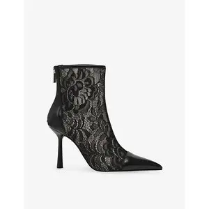 Steve Madden Arlette Lace Heeled Ankle Boots