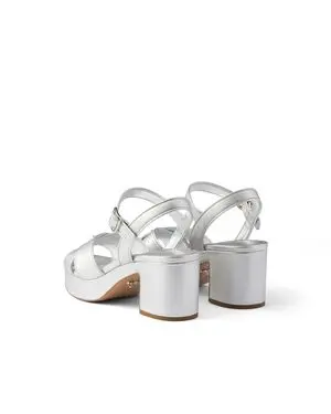 Prada Nappa Leather Platform Sandals