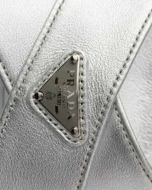 Prada Nappa Leather Platform Sandals