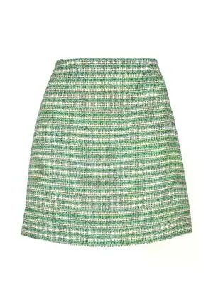 Carolina Herrera Tweed A-line Mini Skirt