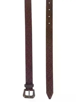 Brunello Cucinelli Monili-embellished Grained Belt