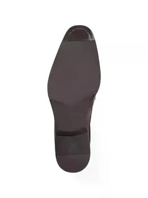Santoni Gregor Leather Loafers