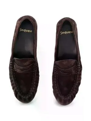 Saint Laurent Le Loafers Supple In Suede