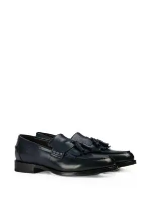 DOUCAL'S Fringe Tassel Loafers