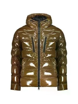 Herno Hooded Padded Jacket - Brown