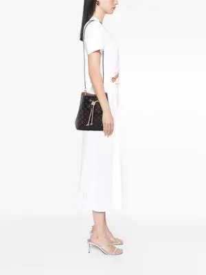 LOUIS VUITTON Monogram Neonoe Mm Bucket Bag - Brown