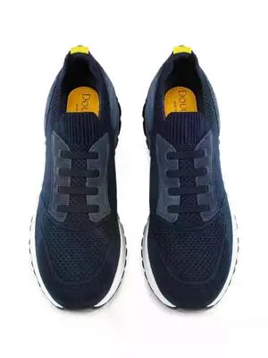 DOUCAL'S Knitted Panelled Sneakers