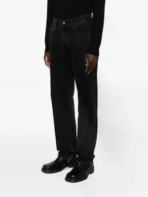 Saint Laurent Logo-patch Jeans