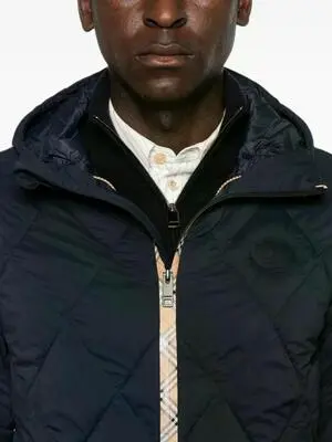 Burberry Quilted Hooded Jacket