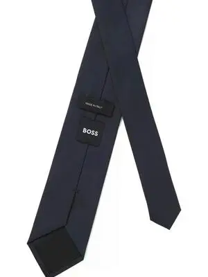BOSS Pointed Patterned Tie