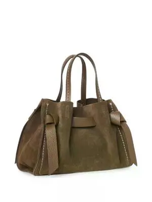 VISONA` Vittoria Suede Tote Bag