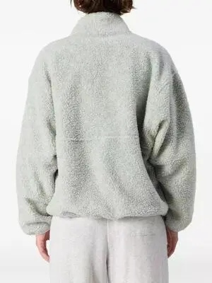 American Vintage Hoktown Faux-shearling Bomber Jacket - Grey